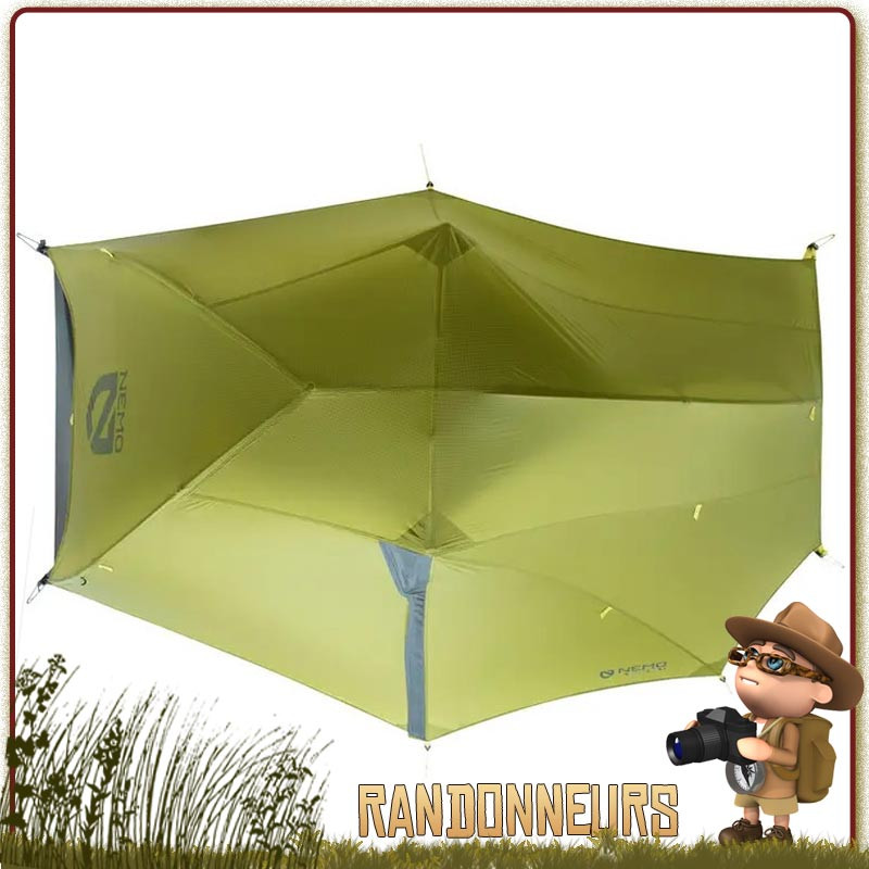 Tente trek ultra light DRAGONFLY OSMO 1P NEMO une place trois 3 saison