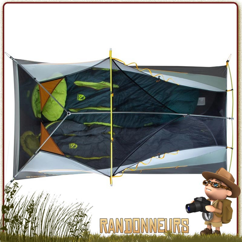 Tente DRAGONFLY OSMO BIKEPACK 2P NEMO rando vtt bikepacking ultra light