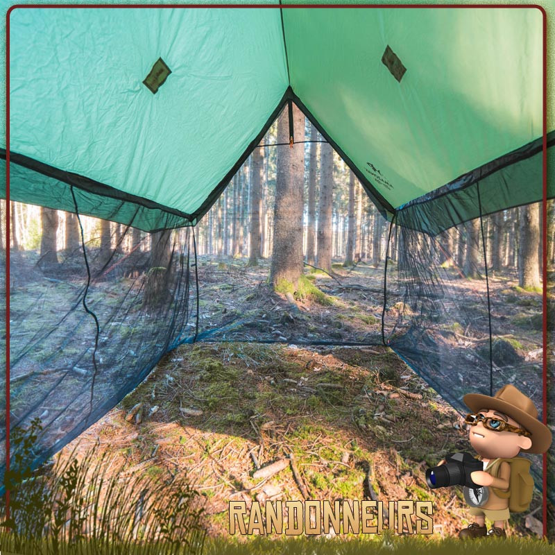 Moustiquaire Wing Tarp Amazonas ultra leger hamac jungle bushcraft